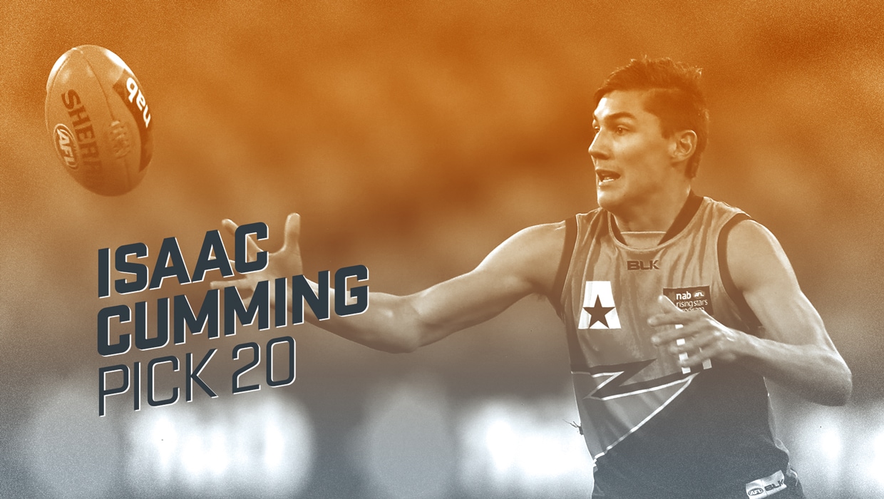 Pick #20: Isaac Cumming