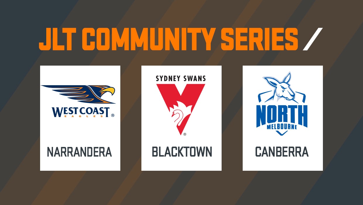 JLT Community Series Ticket Information
