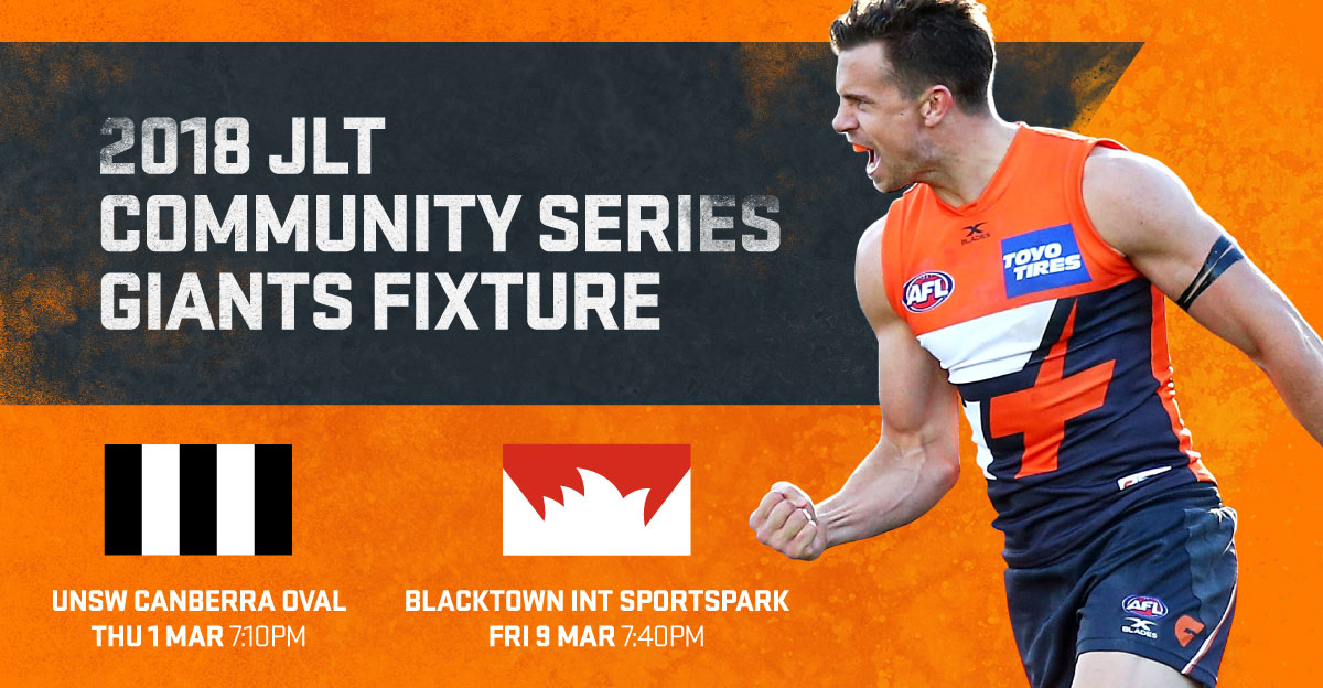 JLT Community Series Fixture Released