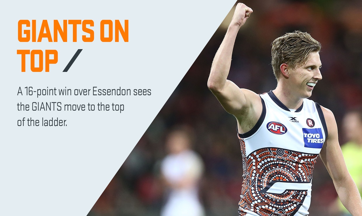 Kelly Shines as GIANTS Rocket to the Top