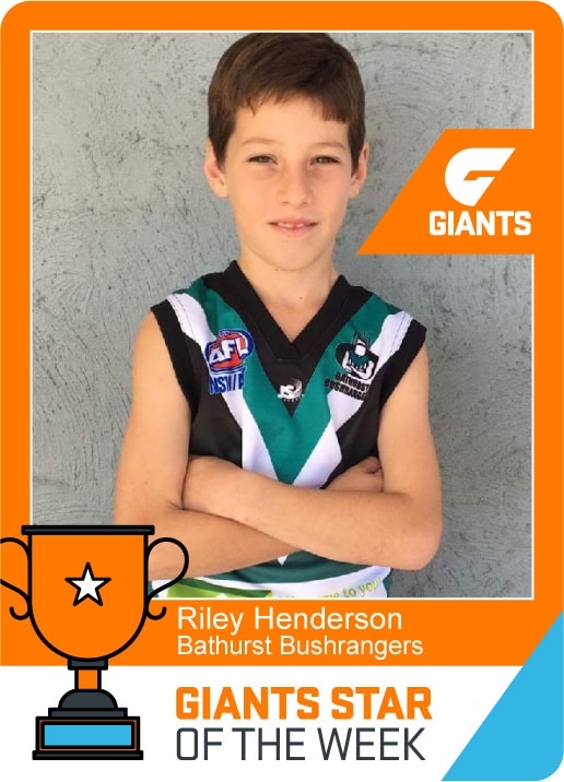 GIANTS Star of the Week: Riley Henderson