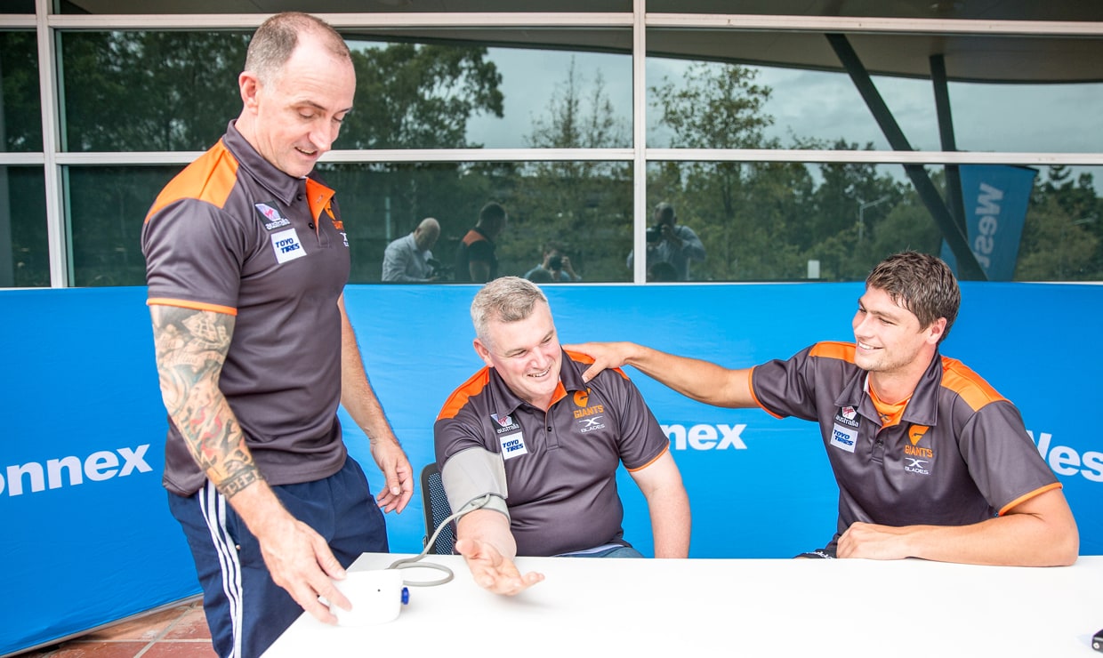 Get Healthy With The GIANTS