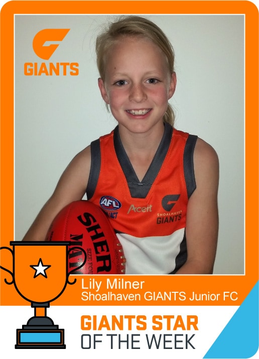 GIANTS Star of the Week: Lily Milner