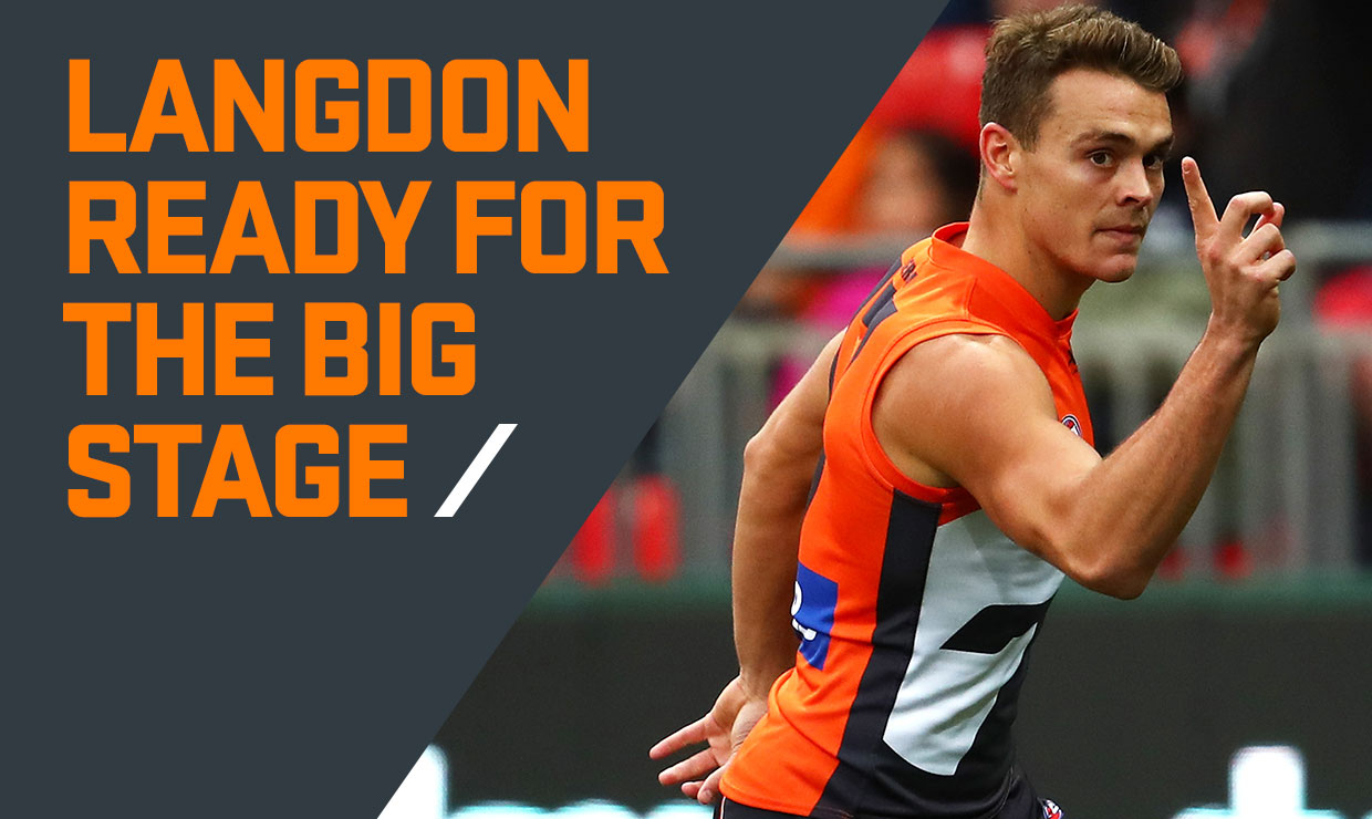 Langdon Ready for the Big Stage