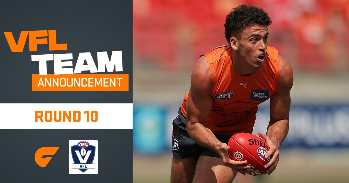 VFL Team Announcement: Round 10 v Werribee