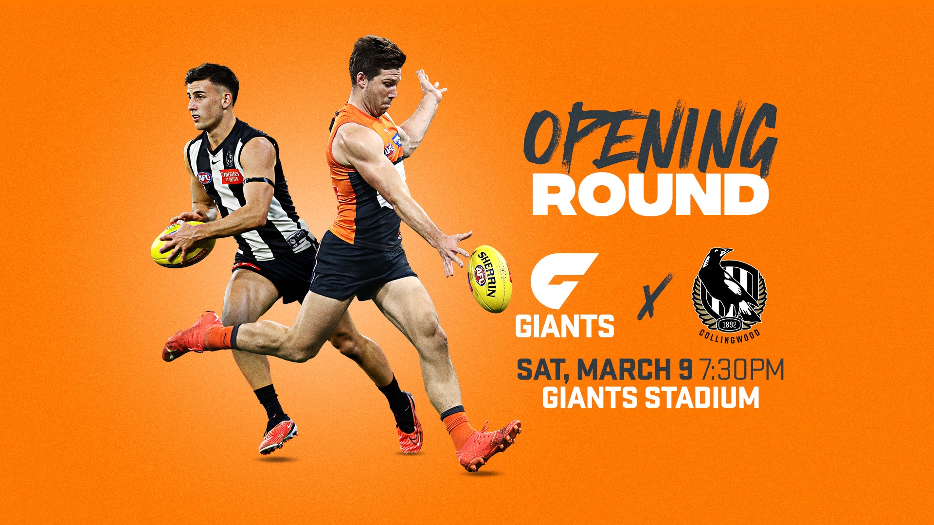 GIANTS to Take on Premiers in Opening Round