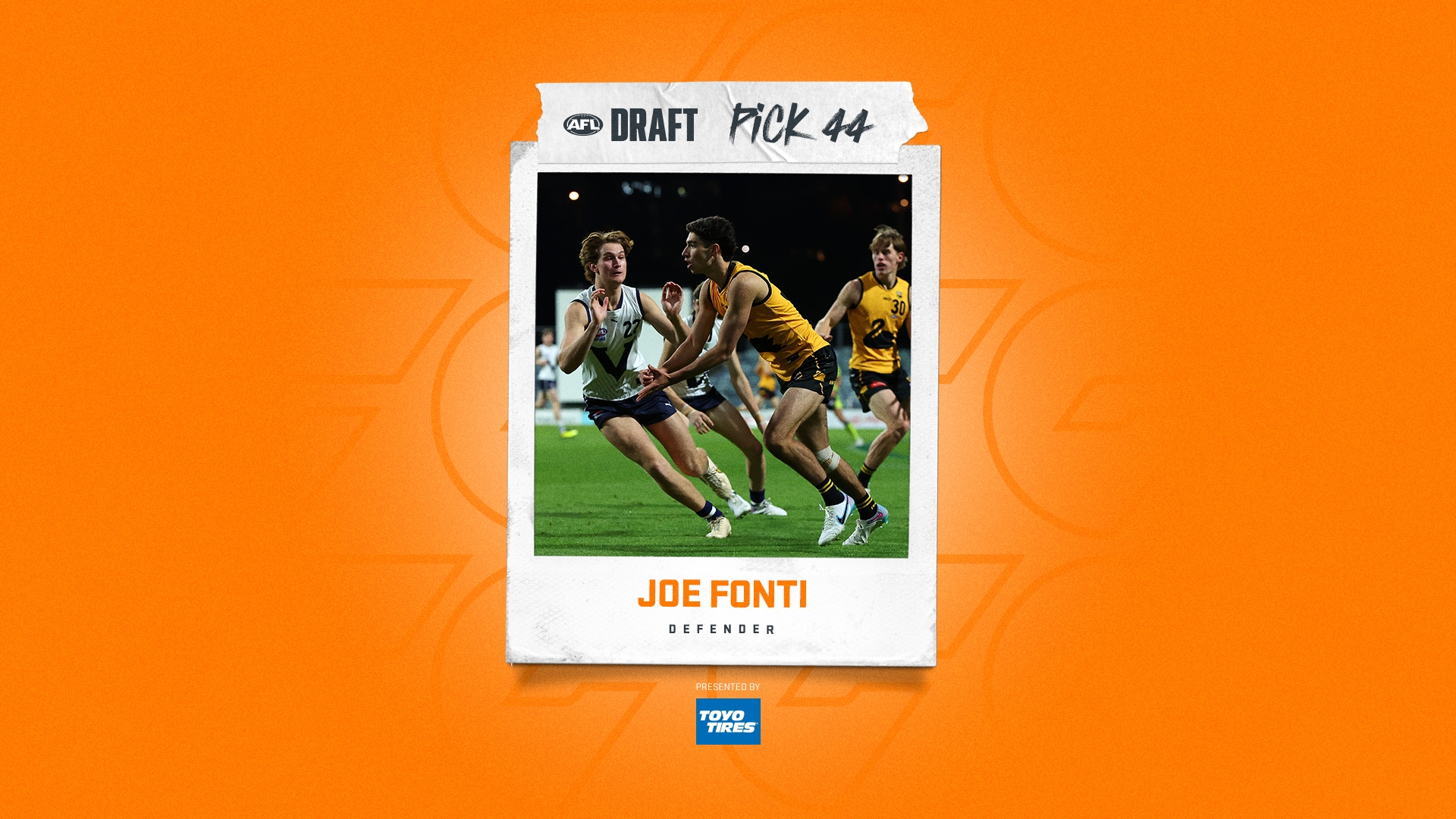 Pick 44: Joe Fonti