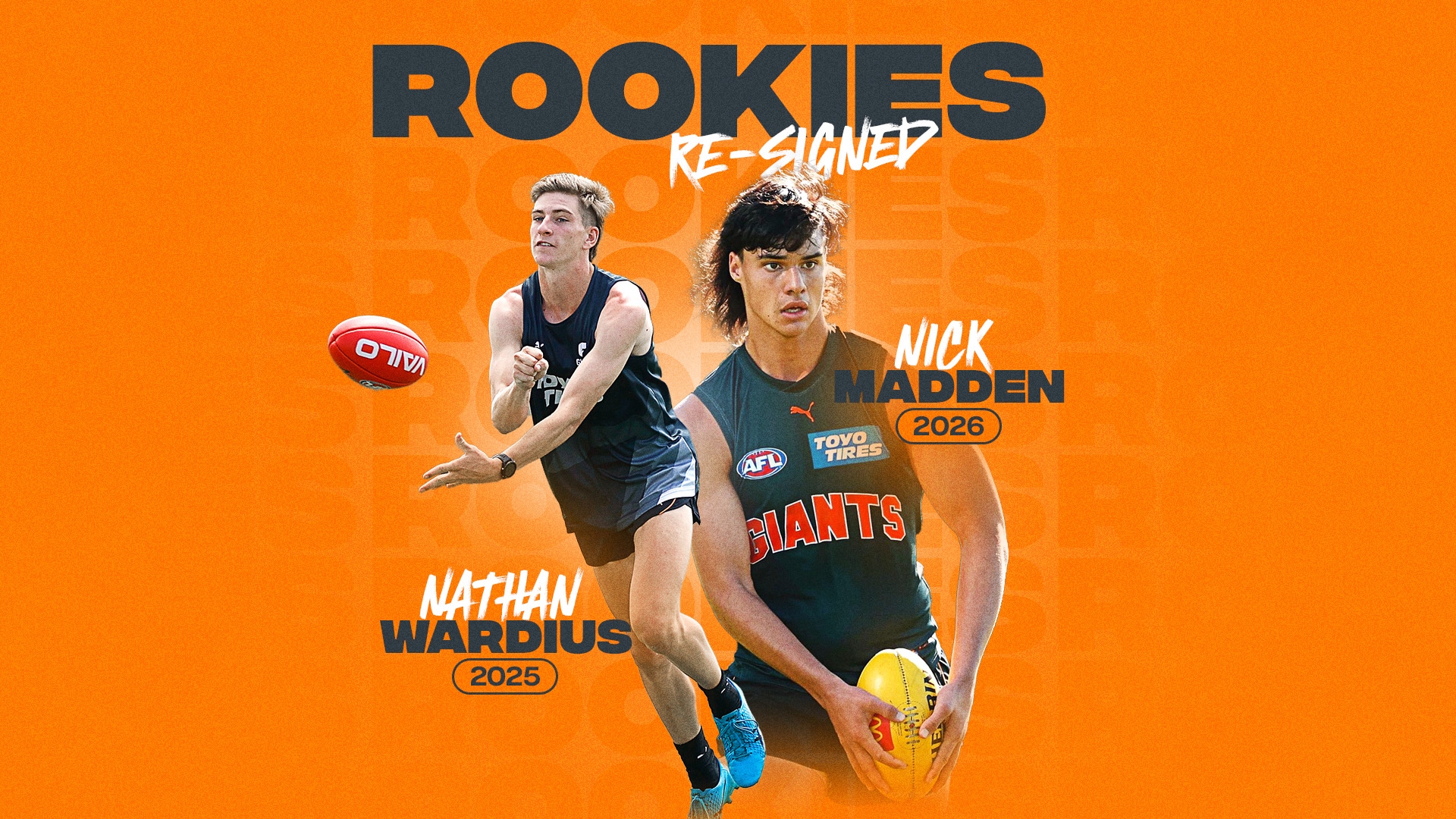 Rookies Re-Sign