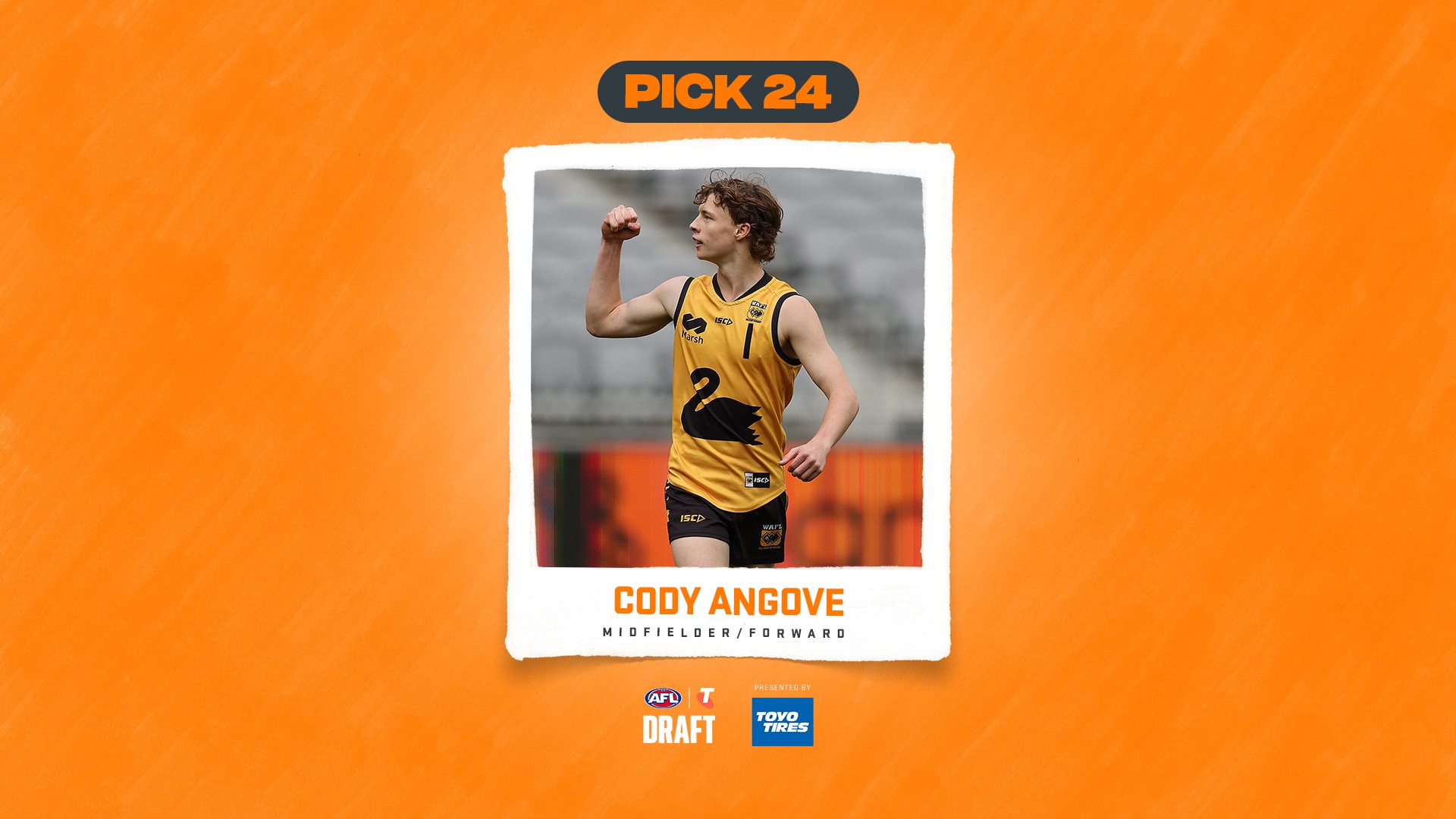 Pick 24: Cody Angove