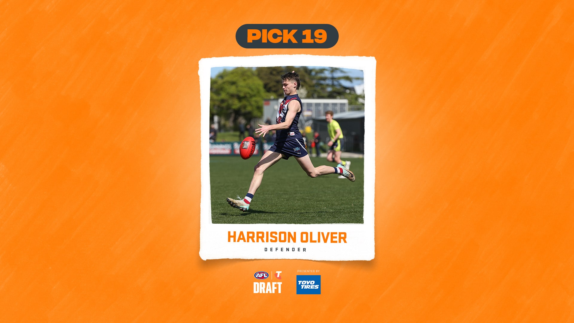 Pick 19: Harrison Oliver