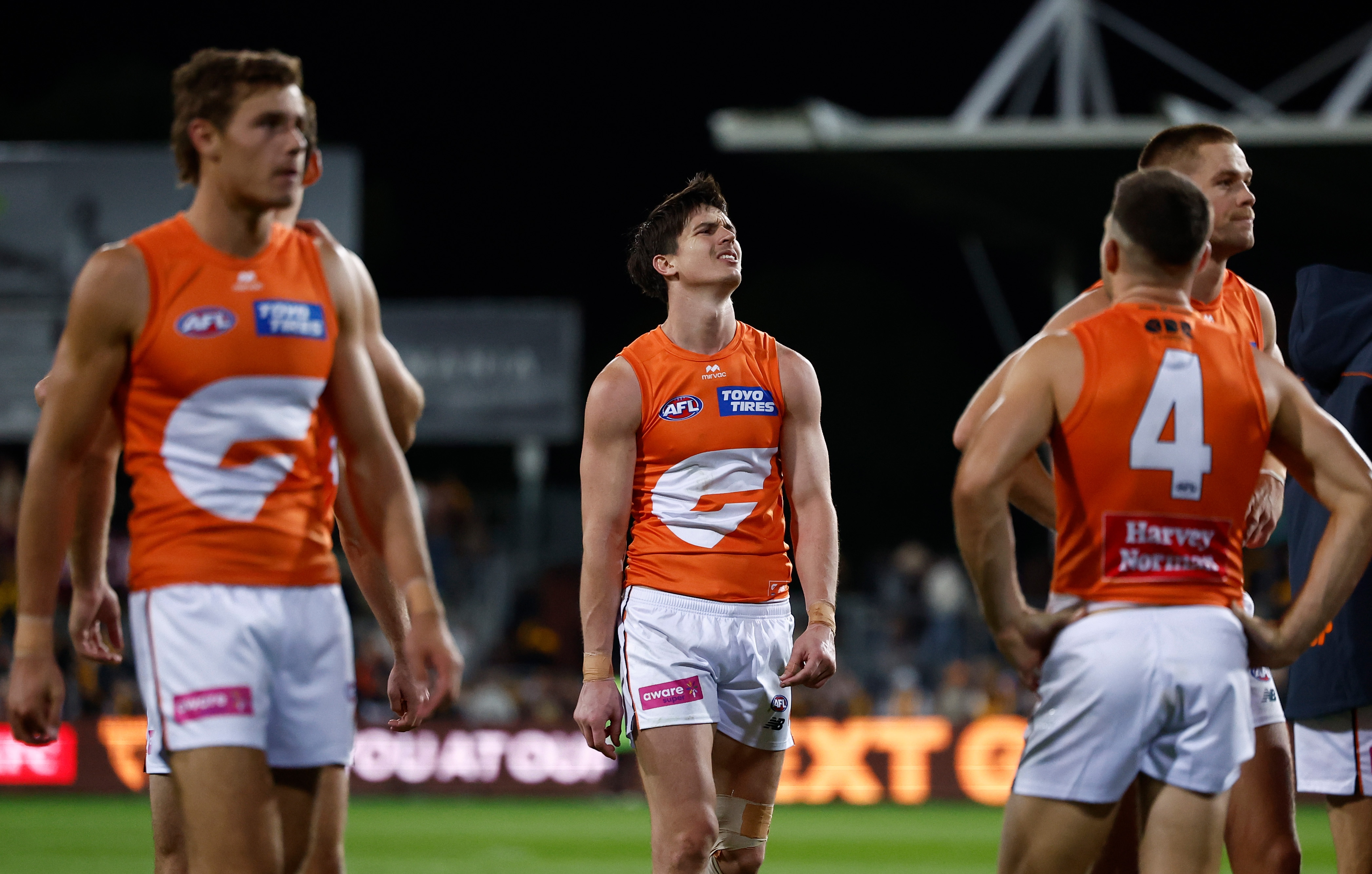 Hawks Edge GIANTS In Windy Tassie