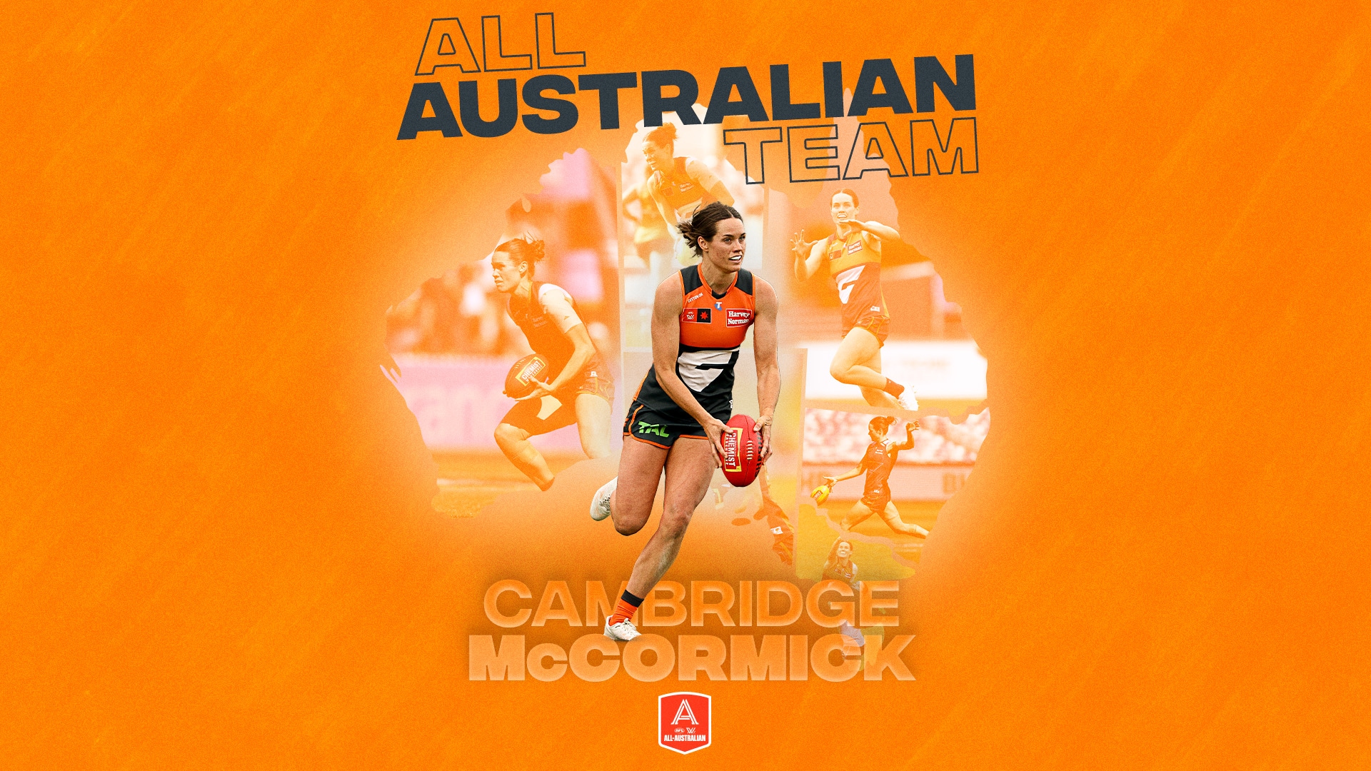 McCormick Earns Maiden All-Australian Honour