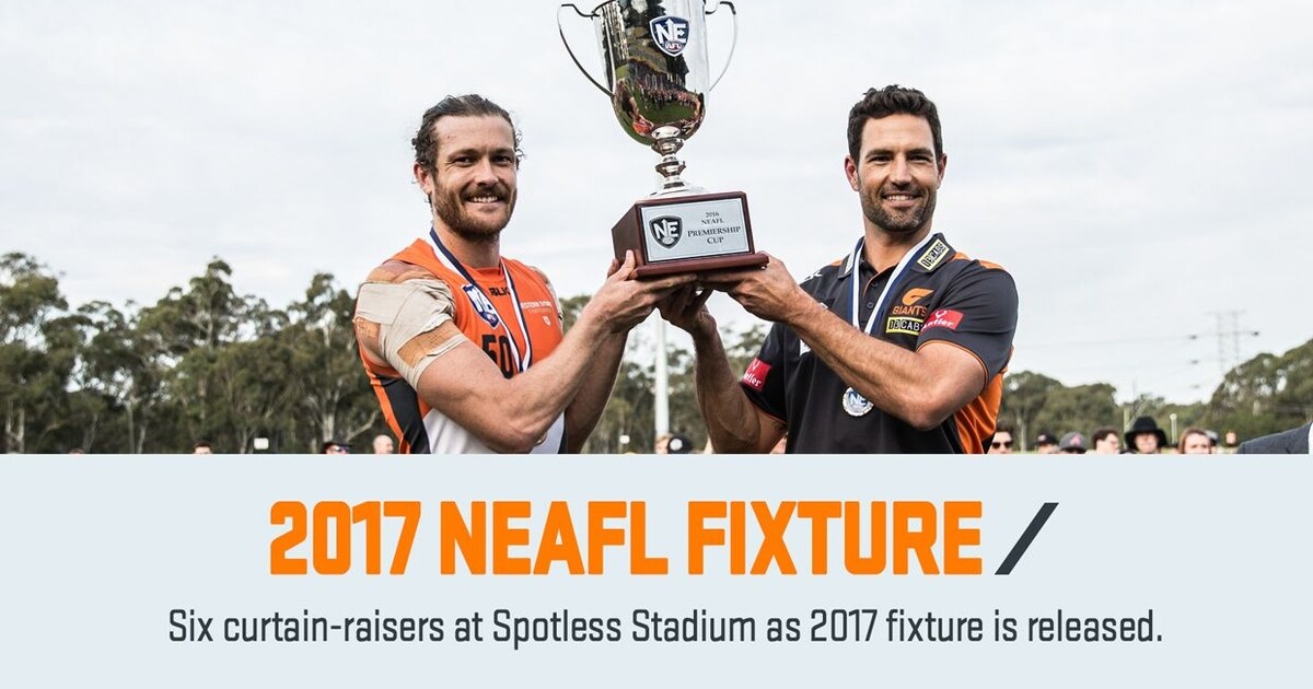 2017 NEAFL Fixture Released
