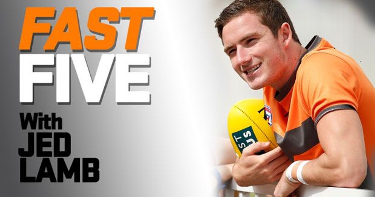 Fast Five with Jed Lamb