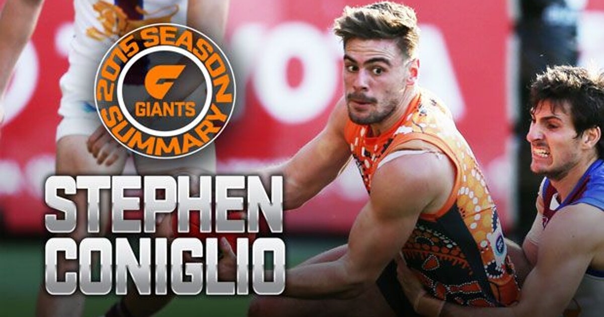 Season Summary: Stephen Coniglio