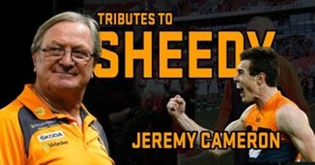 Sheedy Tribute: Jeremy Cameron