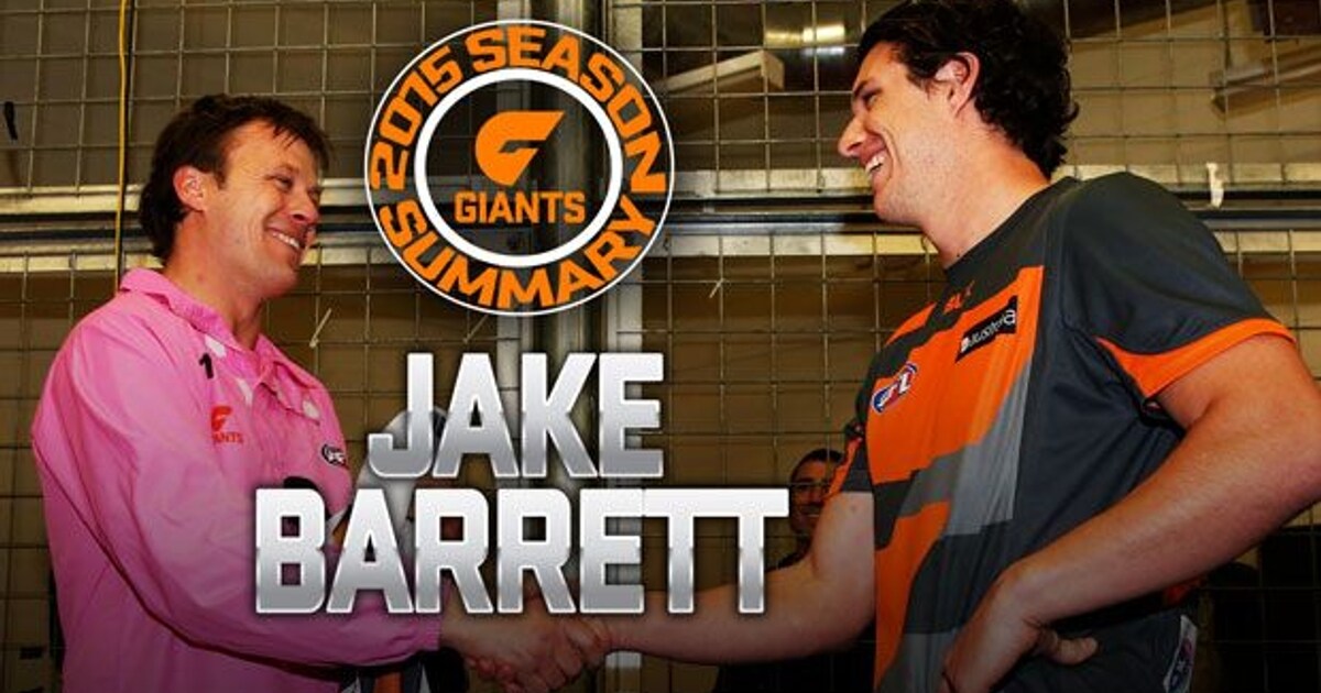 Season Summary: Jake Barrett