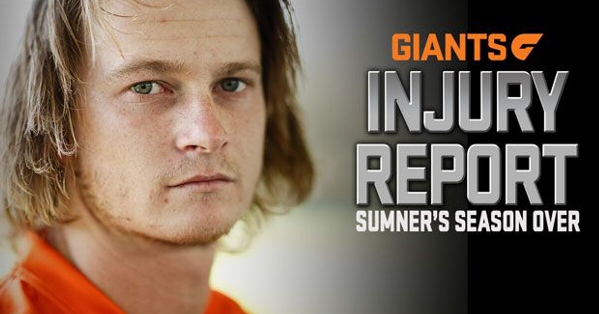 Sumner's Season Over