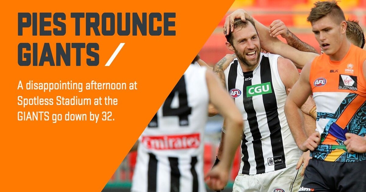 Pies Trounce GIANTS