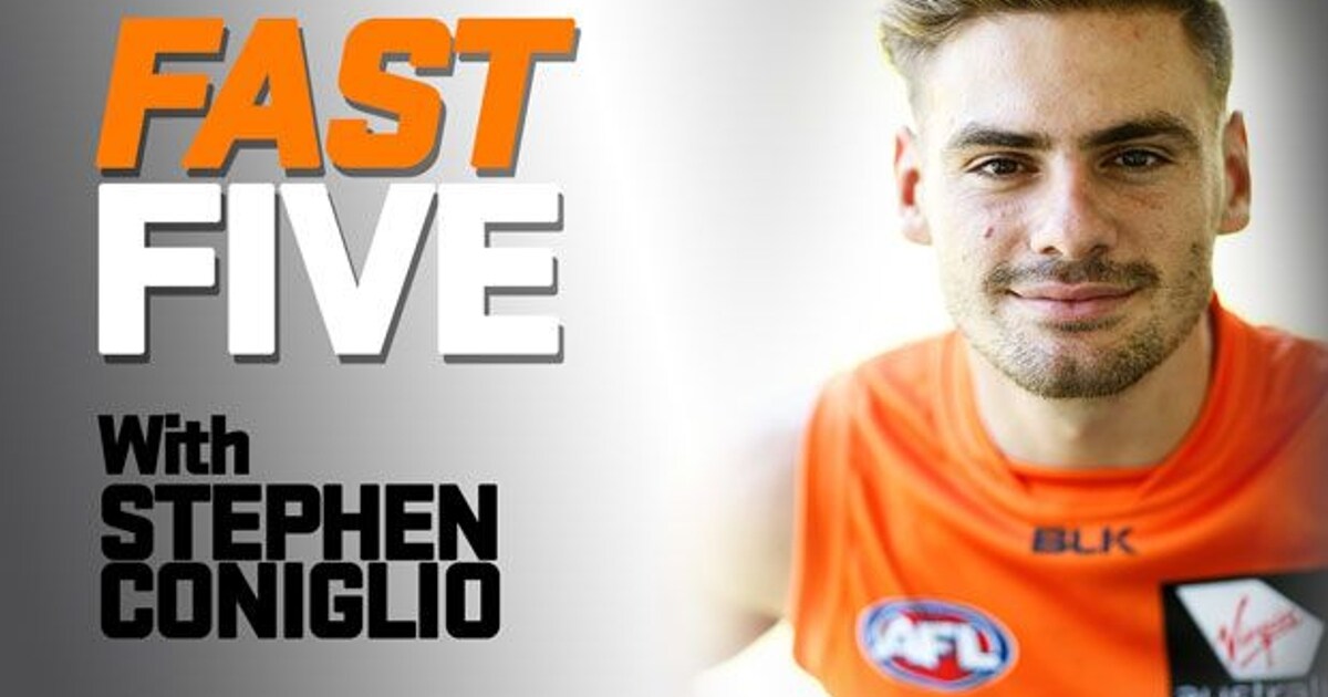 Fast Five with Stephen Coniglio