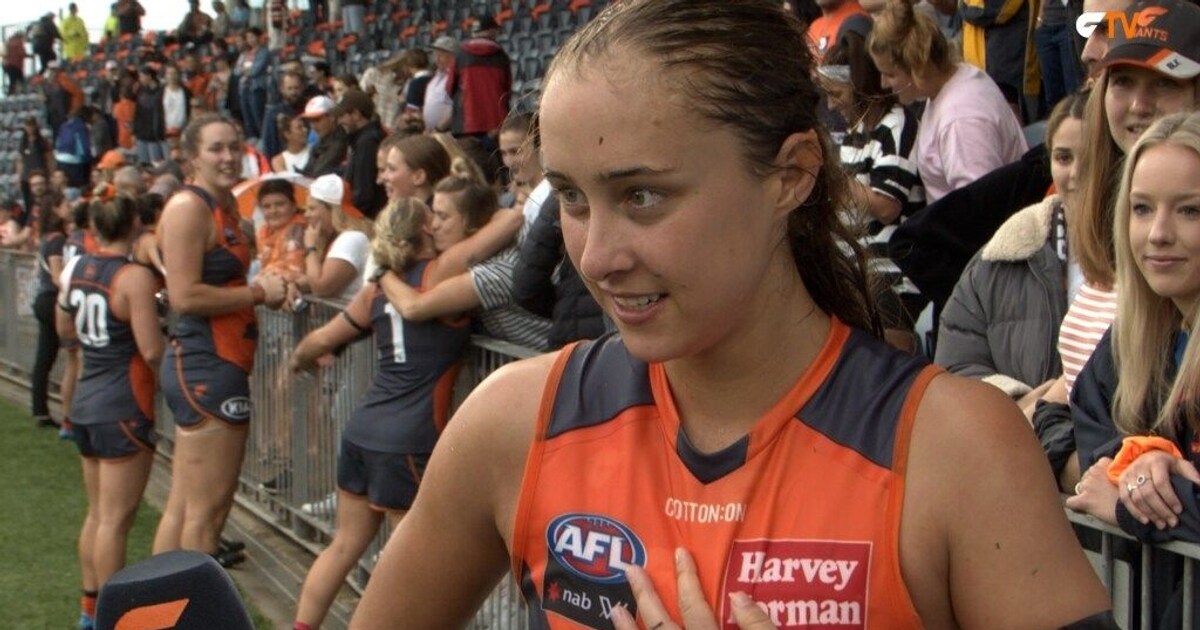 AFLW R3 Post-Match: Georgia Garnett