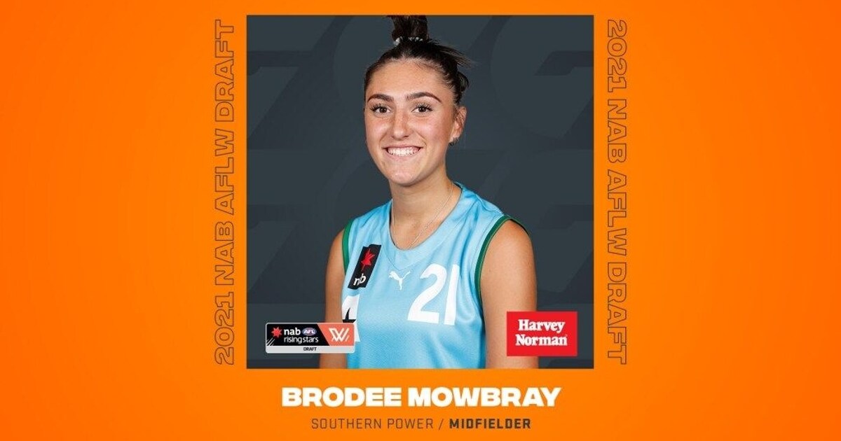 AFLW Draftee: Brodee Mowbray