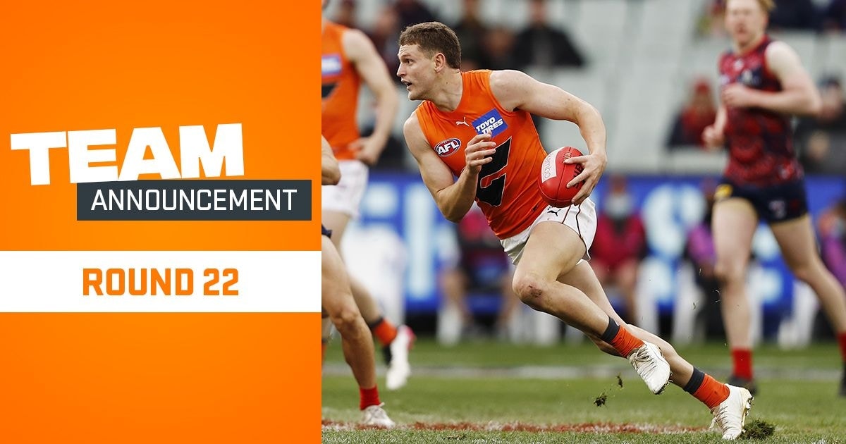 Six Changes for Friday Night Footy