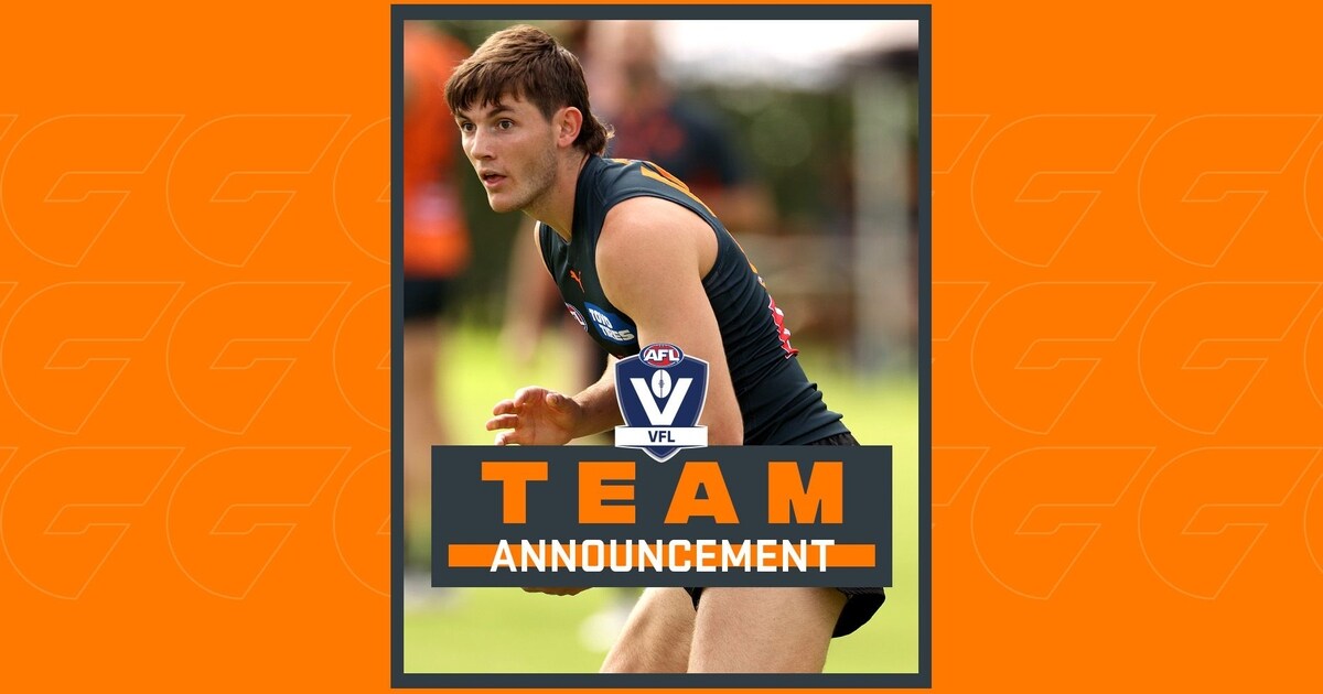 VFL Team Announcement: Round 20