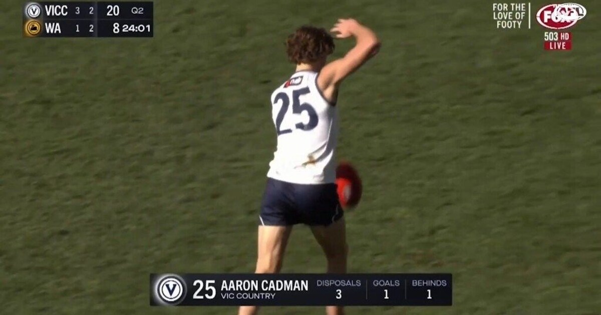 Highlights: Aaron Cadman Pick 1