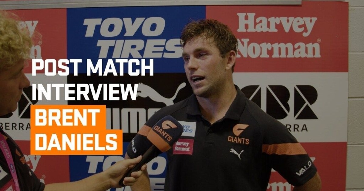 AFL R1 Post-Match: Brent Daniels