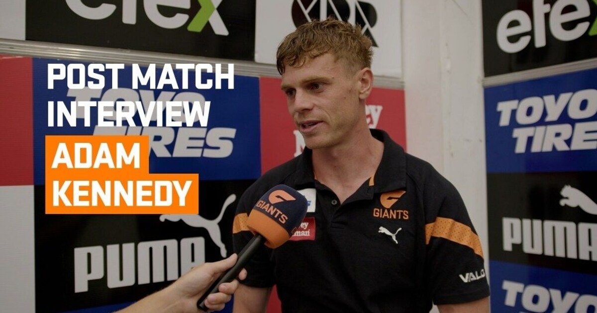 AFL R2 Post-Match: Adam Kennedy