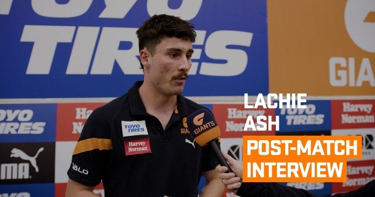 AFL R9 Post-Match: Lachie Ash