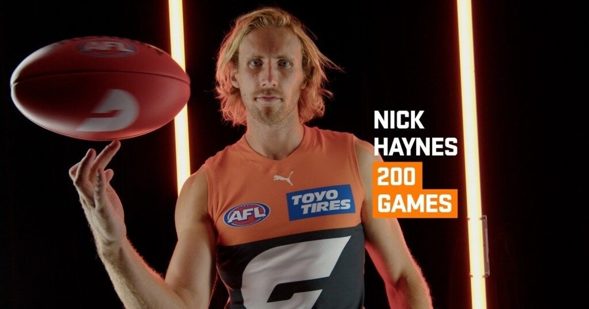 Nick Haynes 200 Games