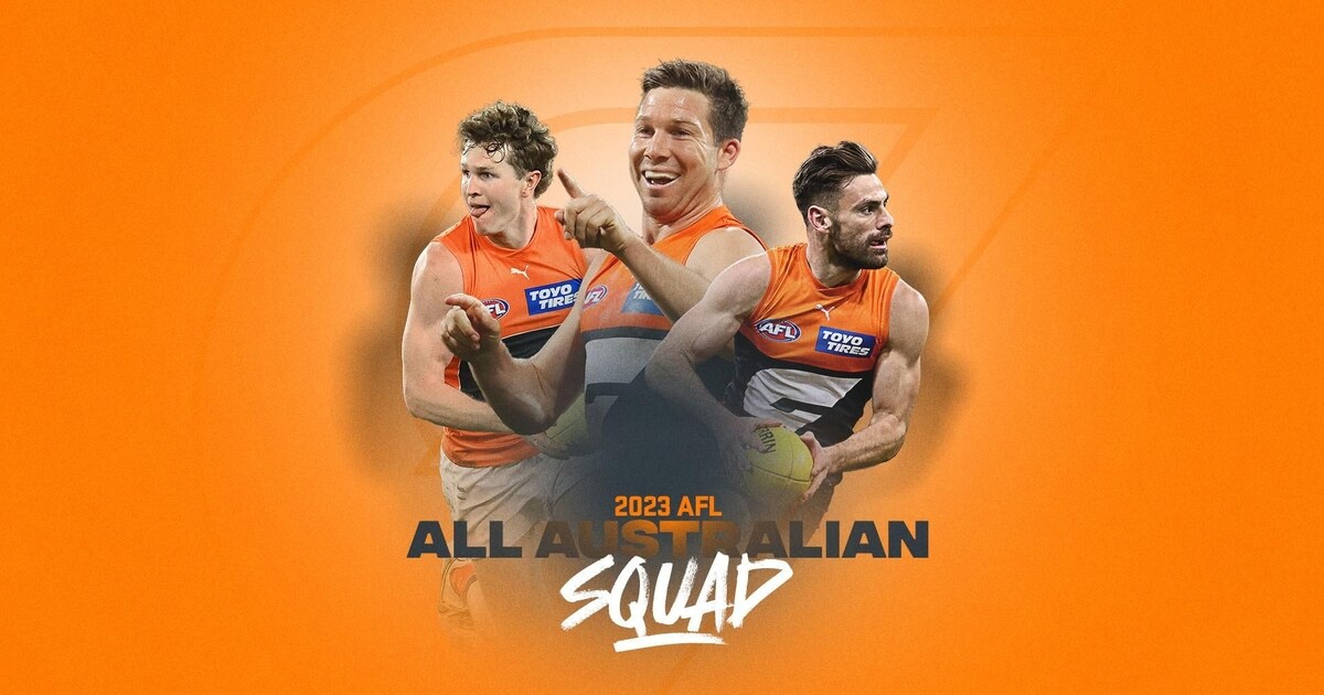Trio of GIANTS in All Australian Squad