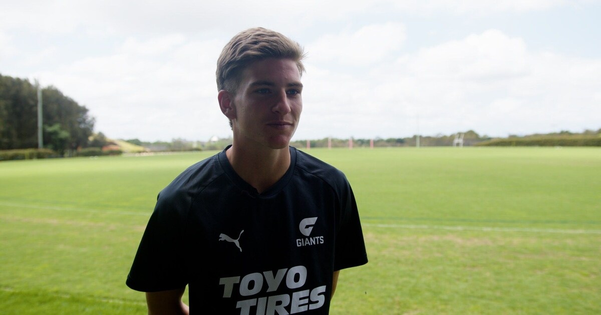 Nathan Wardius: "Good to get in and meet all the boys"