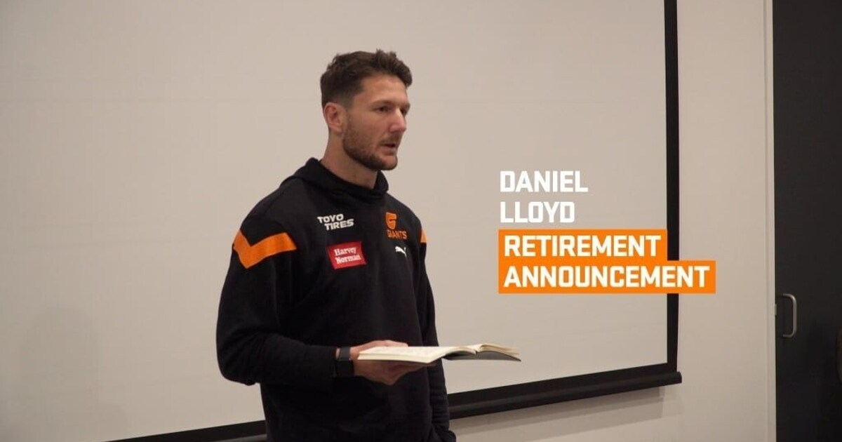 Daniel Lloyd Retirement Announcement
