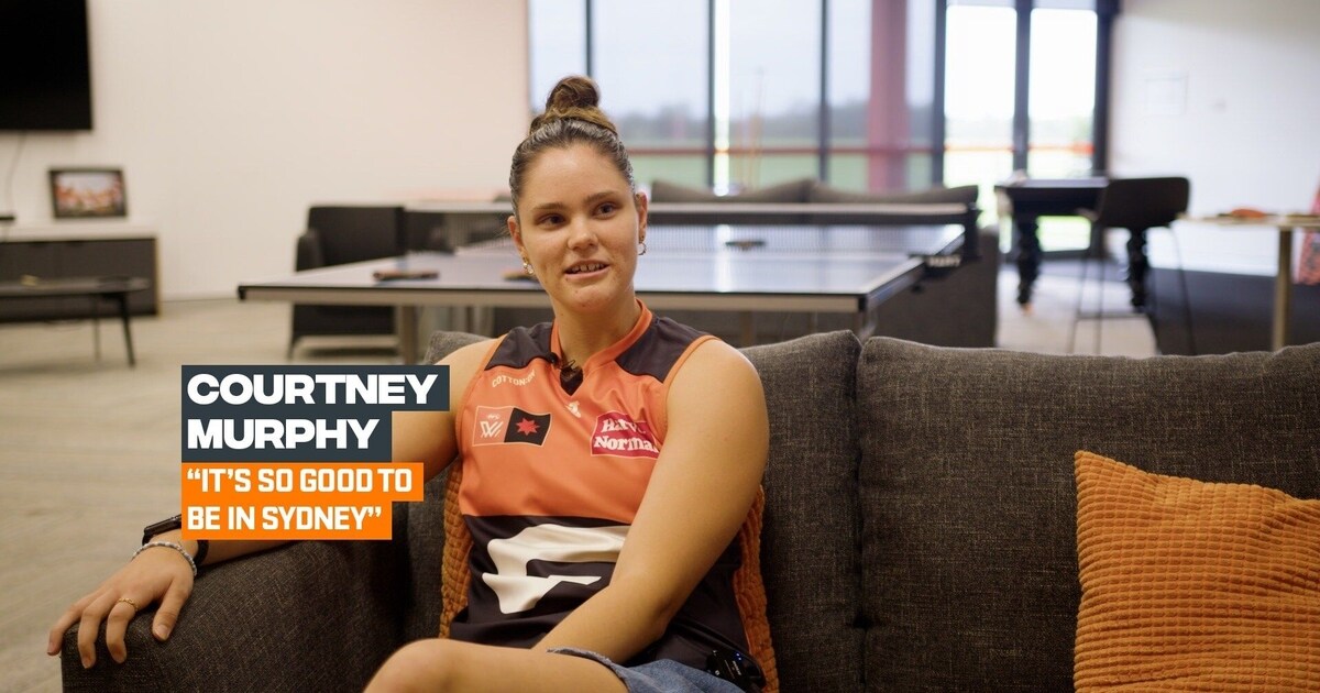 Courtney Murphy: "It's so good to be in Sydney"