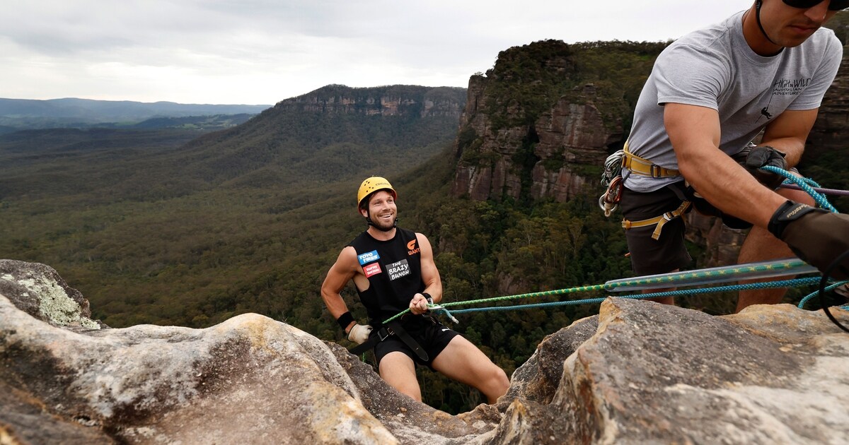 Pre-season Camp: Abseiling
