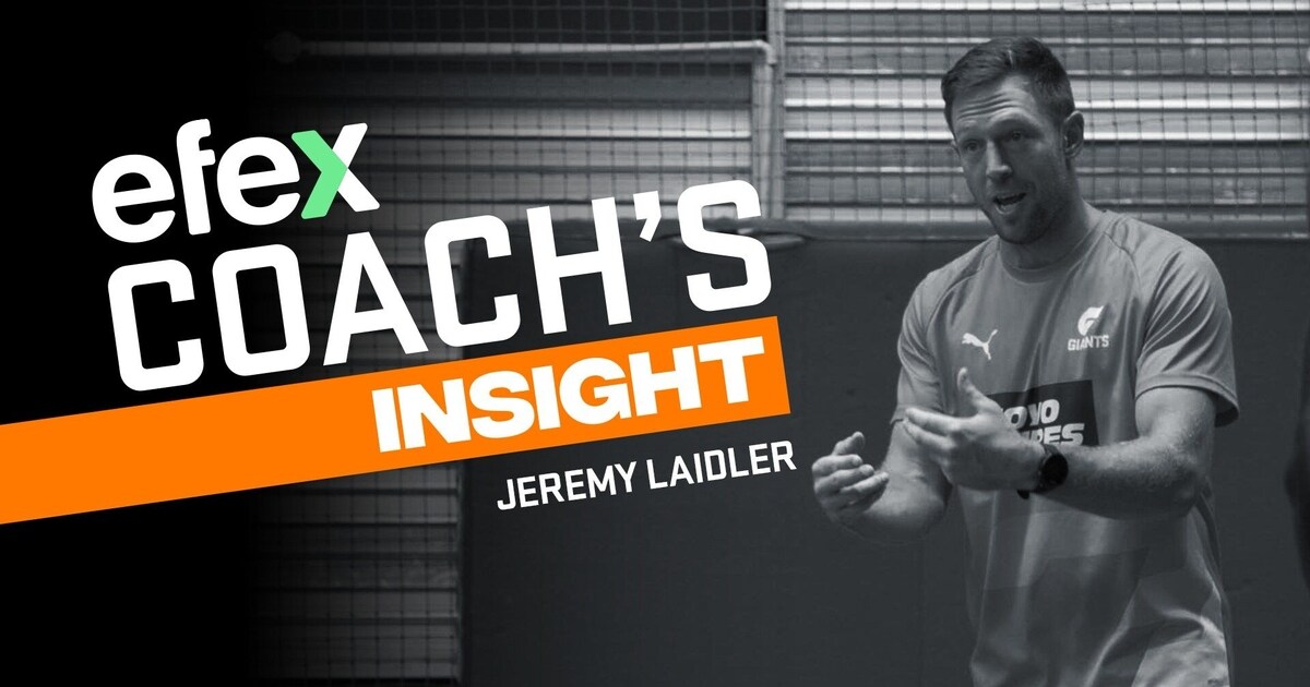EFEX Coach's Insight: Jeremy Laidler