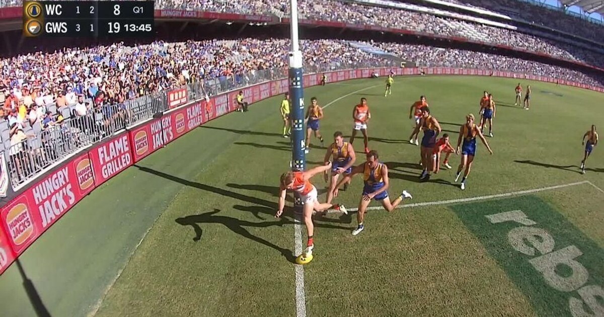 R2: Thomas surprises himself with sneaky first AFL goal