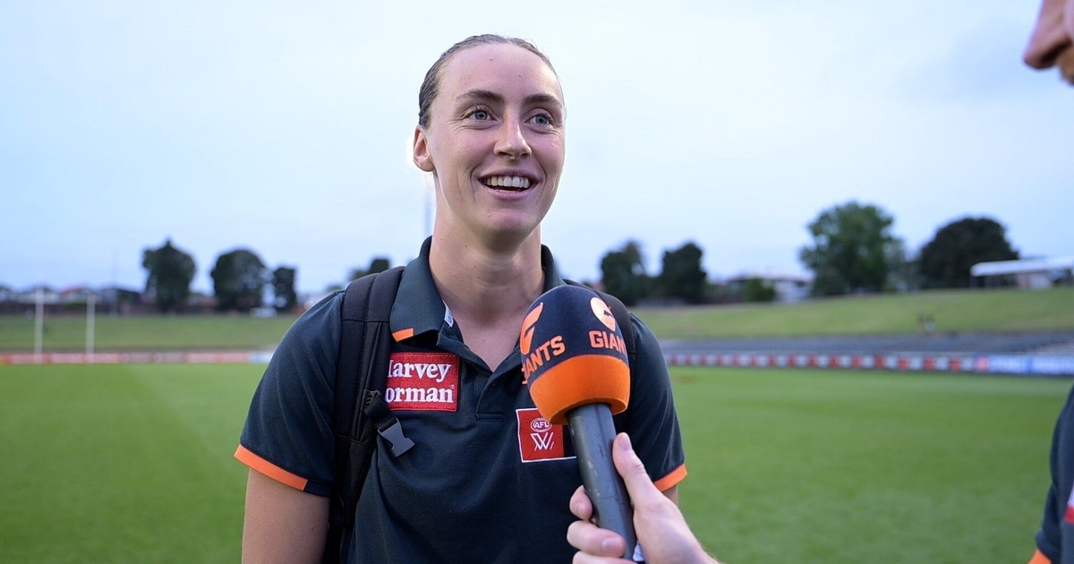 AFLW R5 Post-Match: Tarni Evans