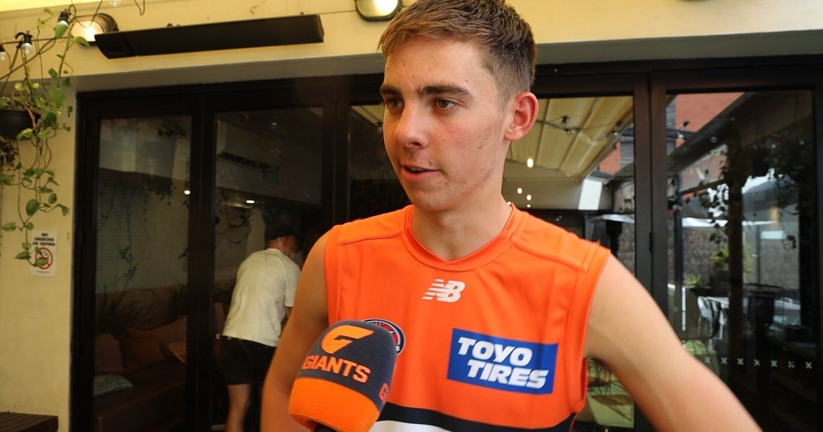 Jack Ough: "Was great to share this with friends and family"