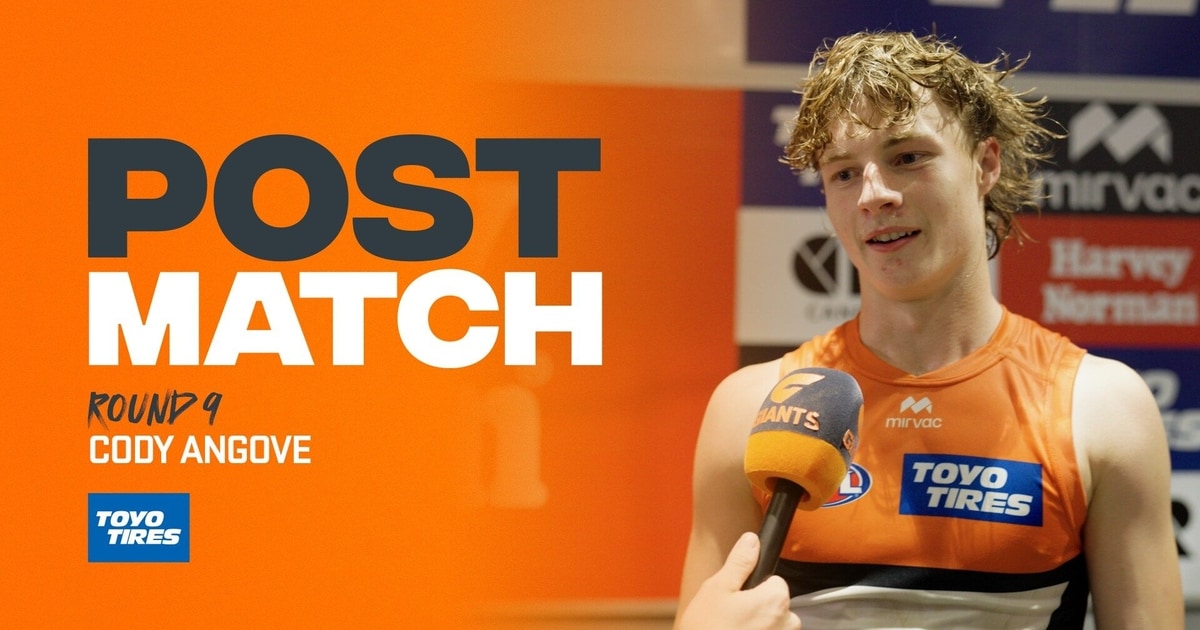 AFL R9 Post-Match: Cody Angove