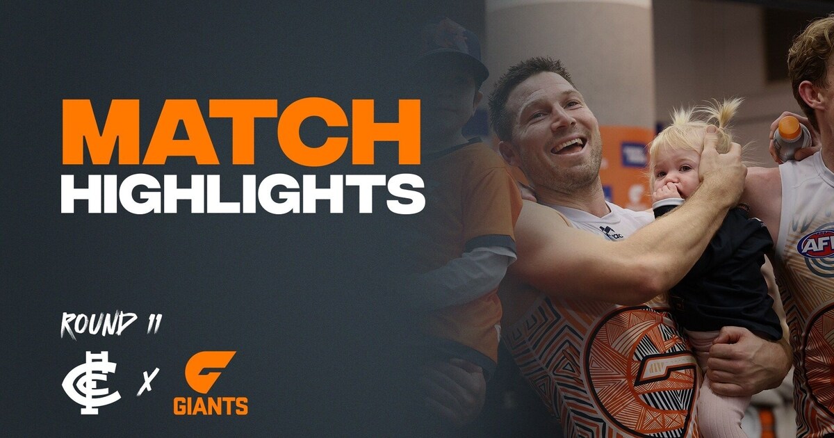 AFL Highlights: R11 v Carlton