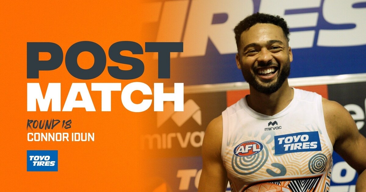 AFL R18 Post-Match: Connor Idun