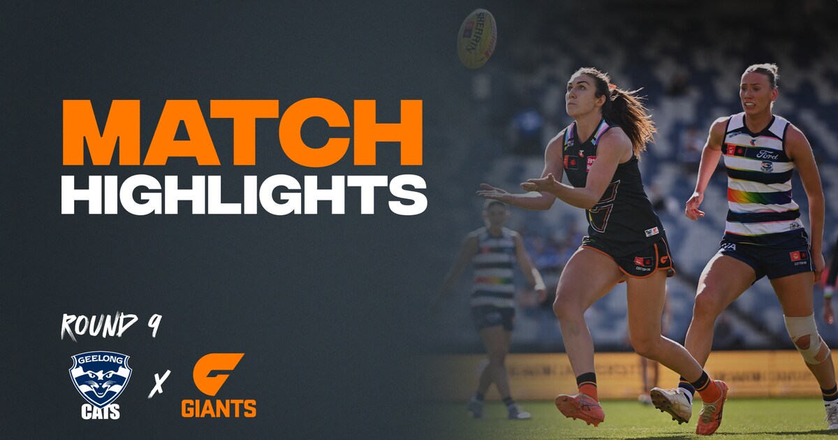 AFLW Highlights: R9 v Geelong